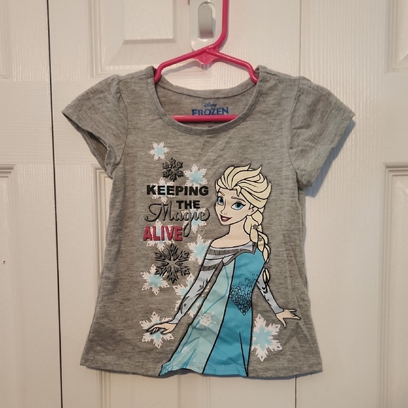Disney | Shirts & Tops | Bogo Disney Frozen Tee Shirt | Poshmark